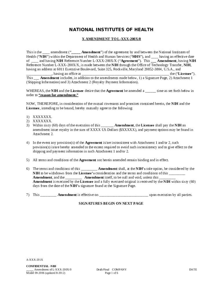 www.pdffiller.com423288772--X-AMENDMENT-TO-LX AMENDMENT TO L-XXX-200X/0 ...