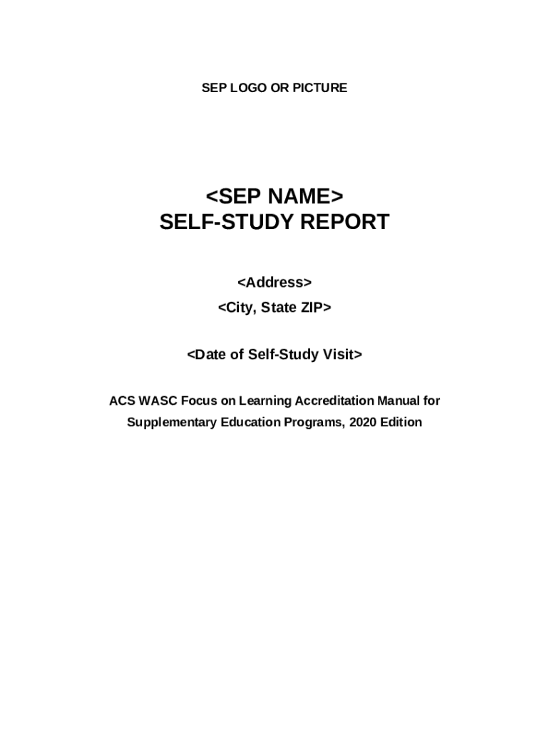 Accrediting Commission for Schools Doc Template | pdfFiller