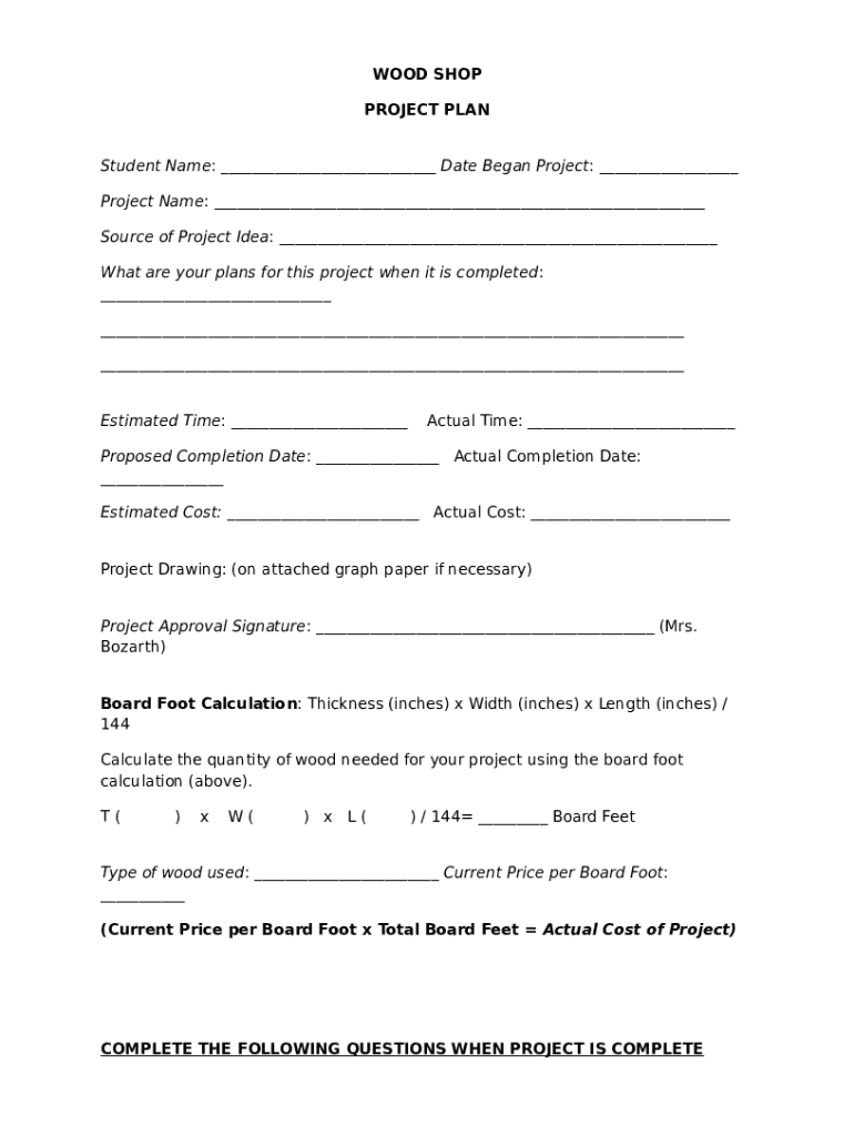 JOB PLAN SHEET Doc Template | pdfFiller