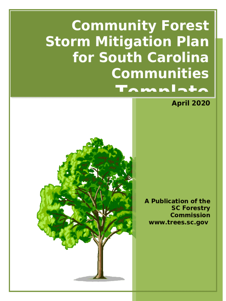 Community Forest Storm Mitigation Planning - South Carolina Forestry ...