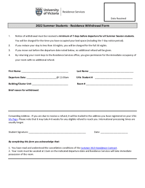 Fillable Online www.uvic.cadocssummer-withdrawal-form-20212021 Summer ...