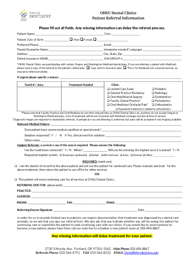 Fillable Online Please fill out all fields. Any missing information can ...