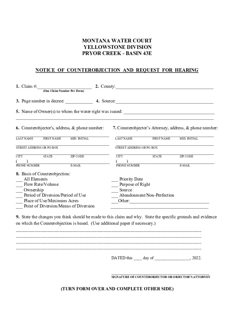 Fillable Online courts mt Home Credit Form - Fill Online, Printable, Fillable, Blank - pdfFiller ...