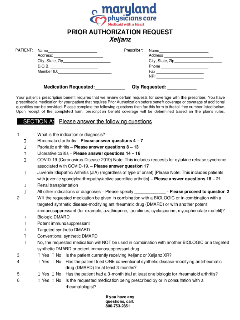 Fillable Online PRIOR AUTHORIZATION REQUEST Fax Email Print - pdfFiller