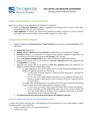 Fillable Online supportarms.orgthe-capitol-life-insuranceThe Capitol ...