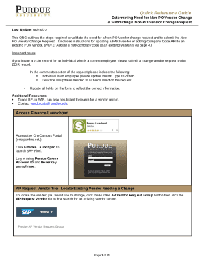 Determining Need for New Vendor; Submitting a New Vendor Request Doc ...