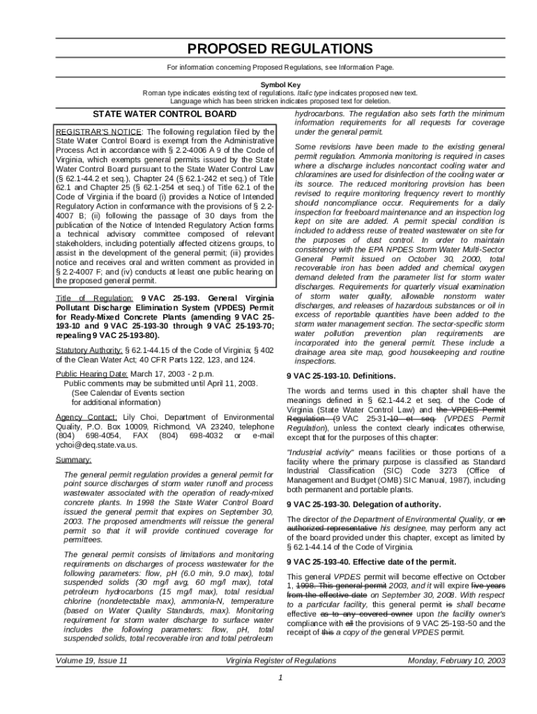 Volume 19, Issue 11 - Virginia - register dls virginia Doc Template ...