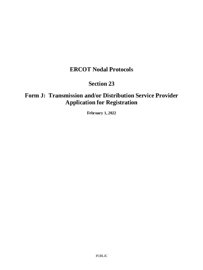TRANSMISSION AND/OR DISTRIBUTION SERVICE PROVIDER (TDSP) Doc Template ...