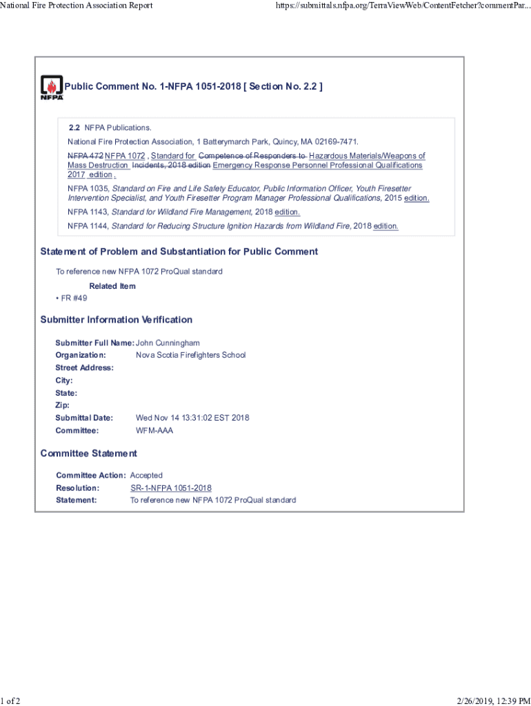 Fillable Online www.nfpa.orgassetsfilesNational Fire Protection ...