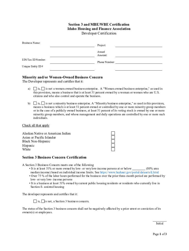 Fillable Online developer-certification-form.pdf Fax Email Print - pdfFiller