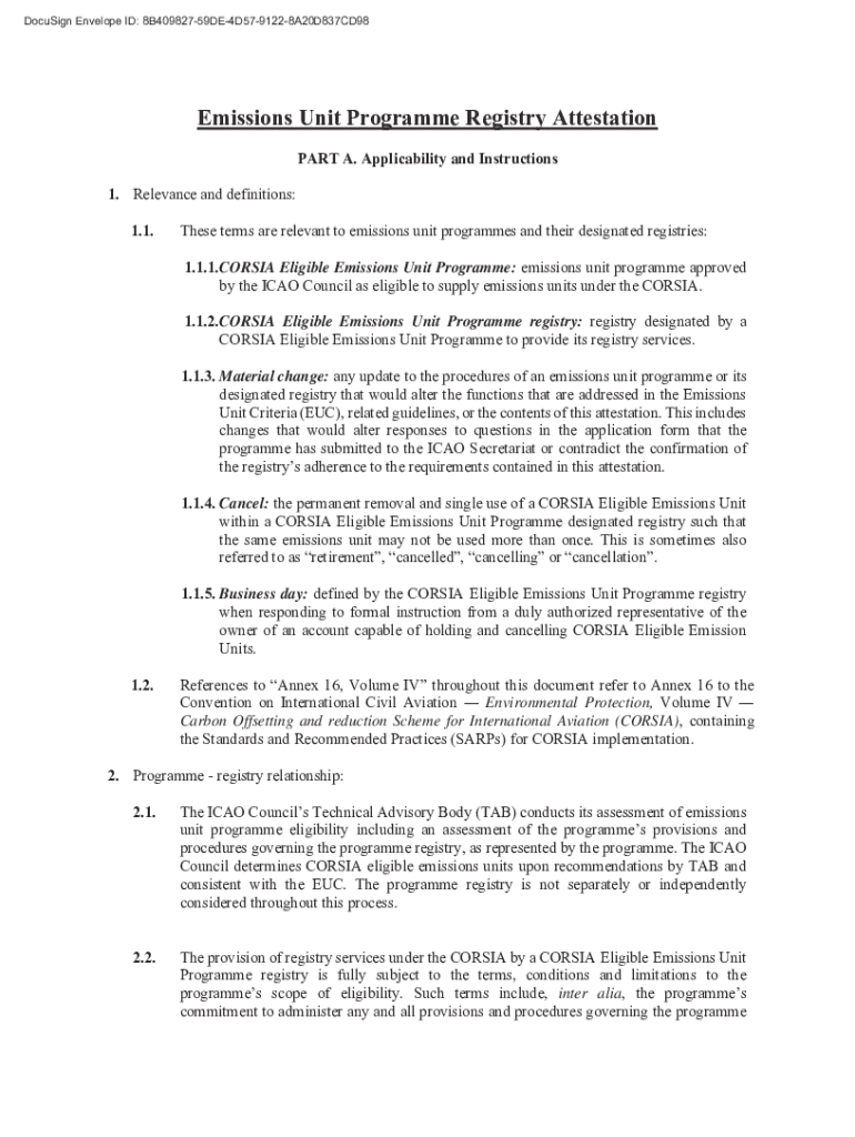 Fillable Online Federal Register :: The Enhancement and Standardization ...