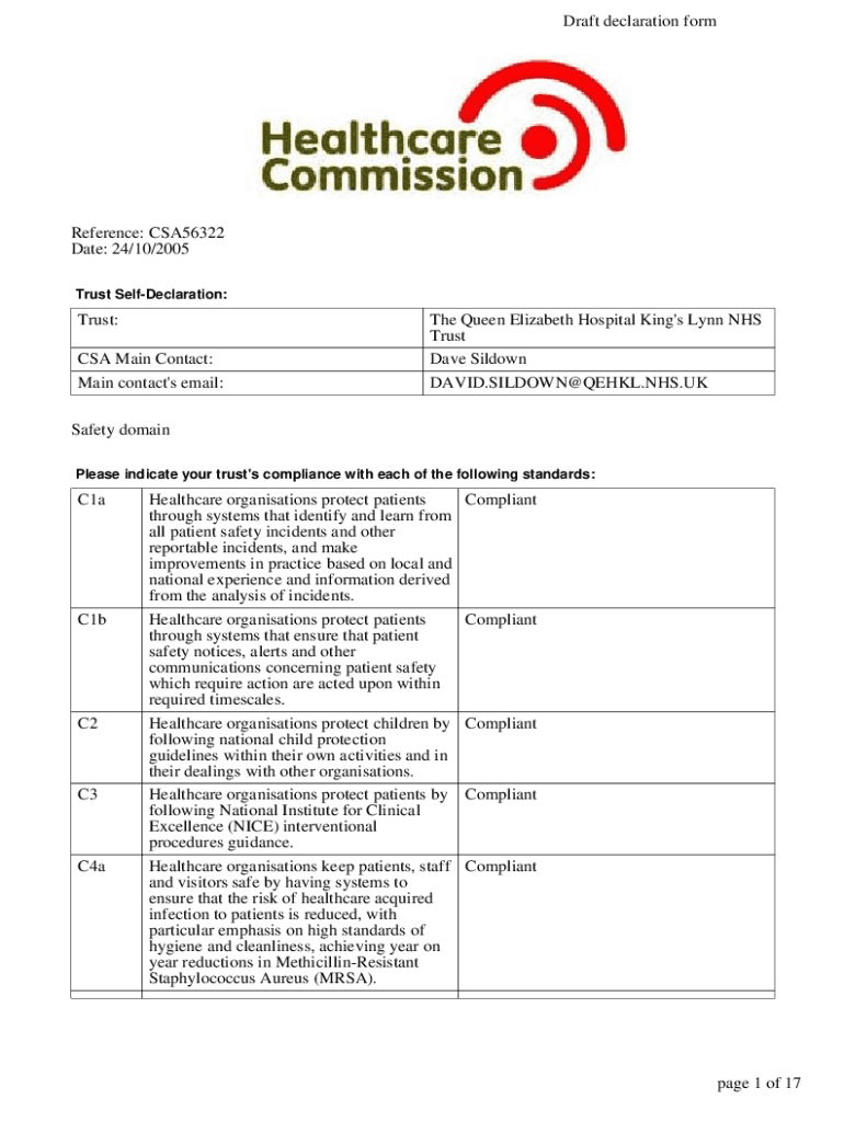 Fillable Online services.salford.gov.uksolardocumentsCHSC160206Draft declaration form-CSA56574 ...