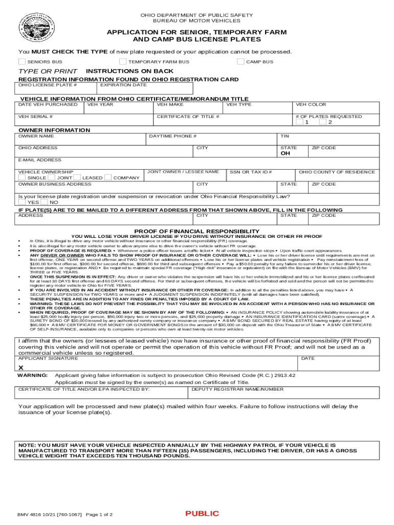 publicsafety.ohio.gov static bmv4816OHIO BUREAU OF MOTOR VEHICLES ...