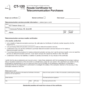 Fillable Online New York State and Local Sales and Use Tax ST-121 ...