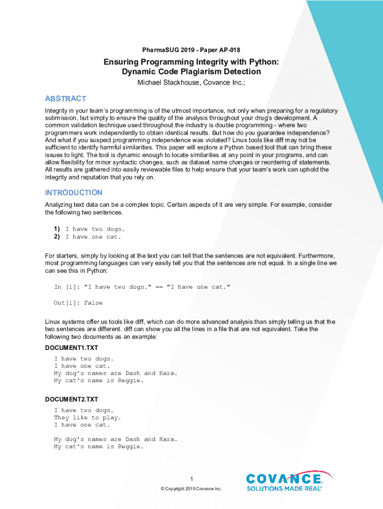 Fillable Online Ensuring Programming Integrity With Python Dynamic