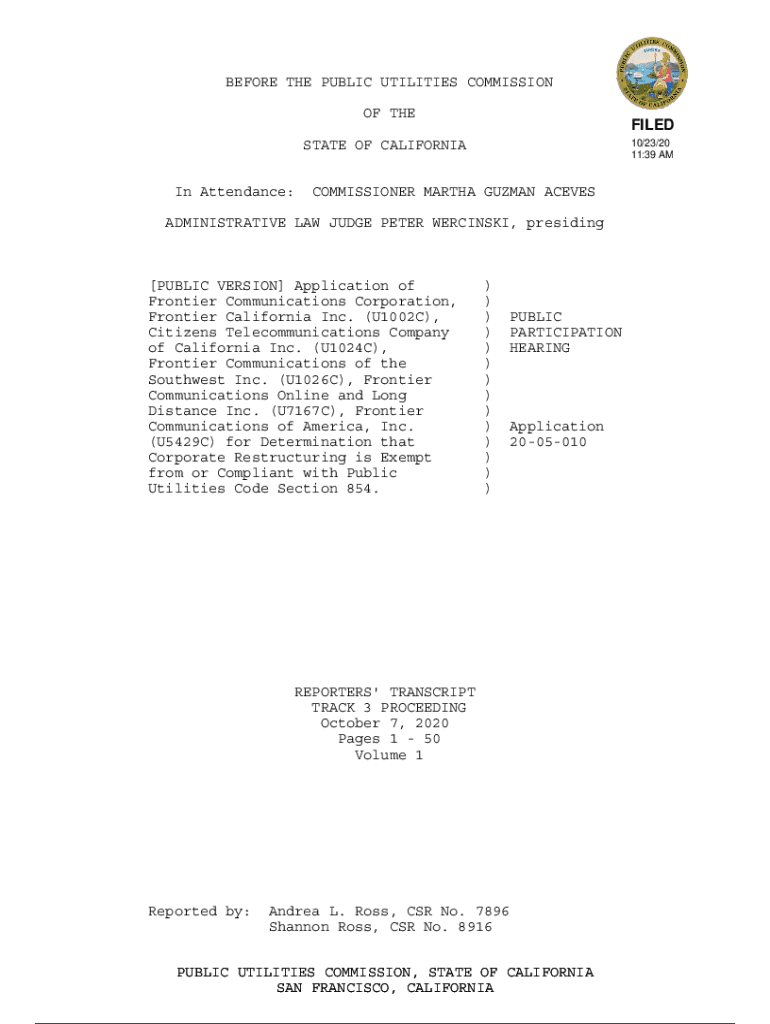 Fillable Online docs cpuc ca Assessment of the CPUC-Selected 38 MMT ...