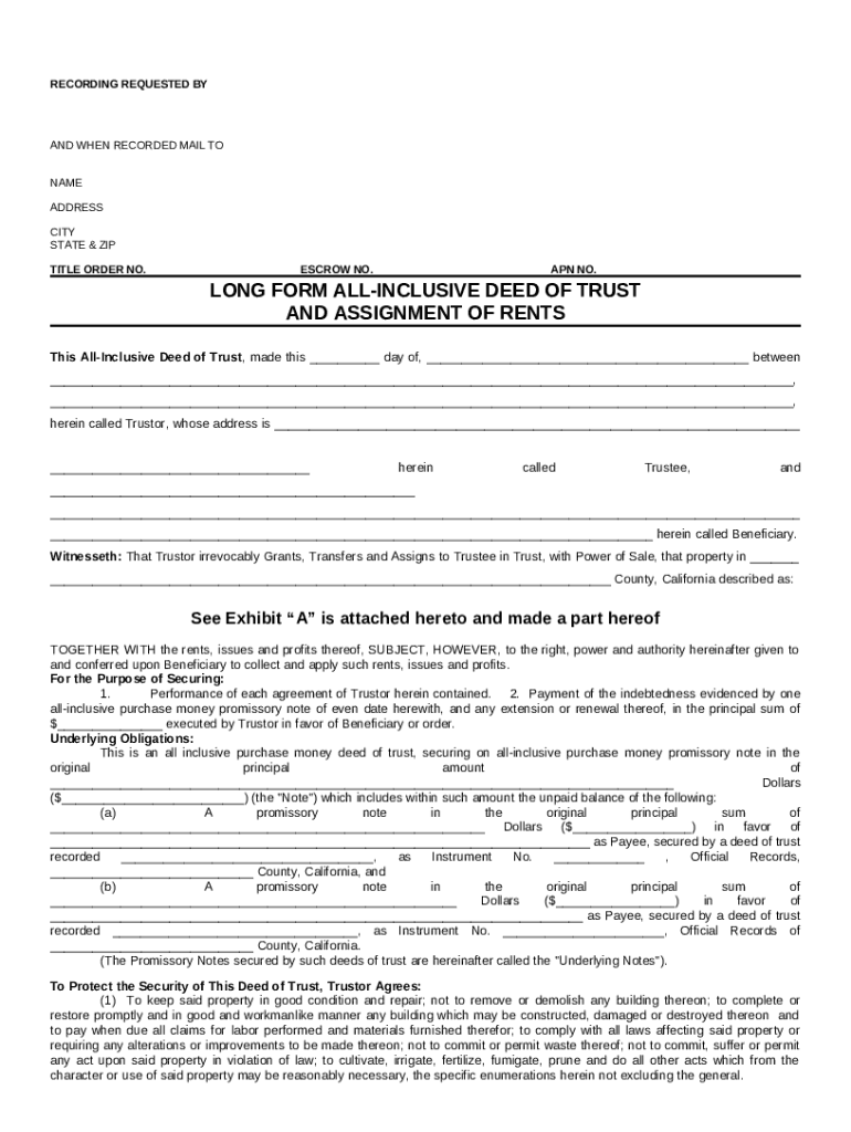 www.pdffiller.com571849249--TITLE-ORDER-NOTITLE ORDER NO. ESCROW NO. APN NO. SHORT DEED OF TRUST ...