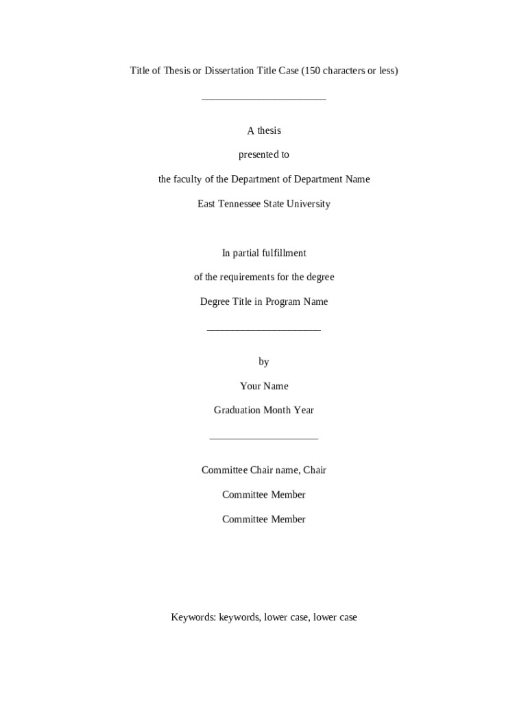 ABSTRACT - ETSU Doc Template | pdfFiller