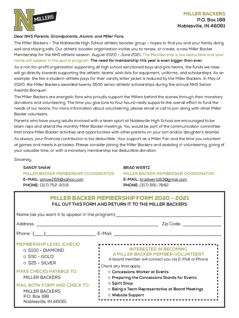 Fillable Online 4 hours) during a sporting event. Well be ready to open the Miller ... Fax Email ...