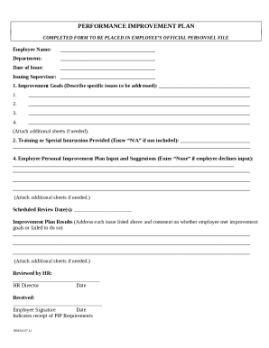 Employee Perance Improvement Plan: 8 tips to make it work - PeopleGoal ...