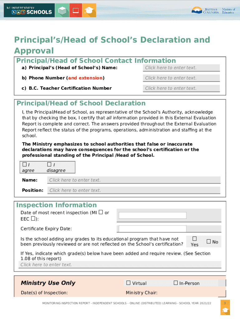 School Inspection Ination - gov.bc.ca Doc Template | pdfFiller