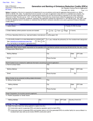 Fillable Online dnr wi Form 4530-186. Generation and Banking of ...