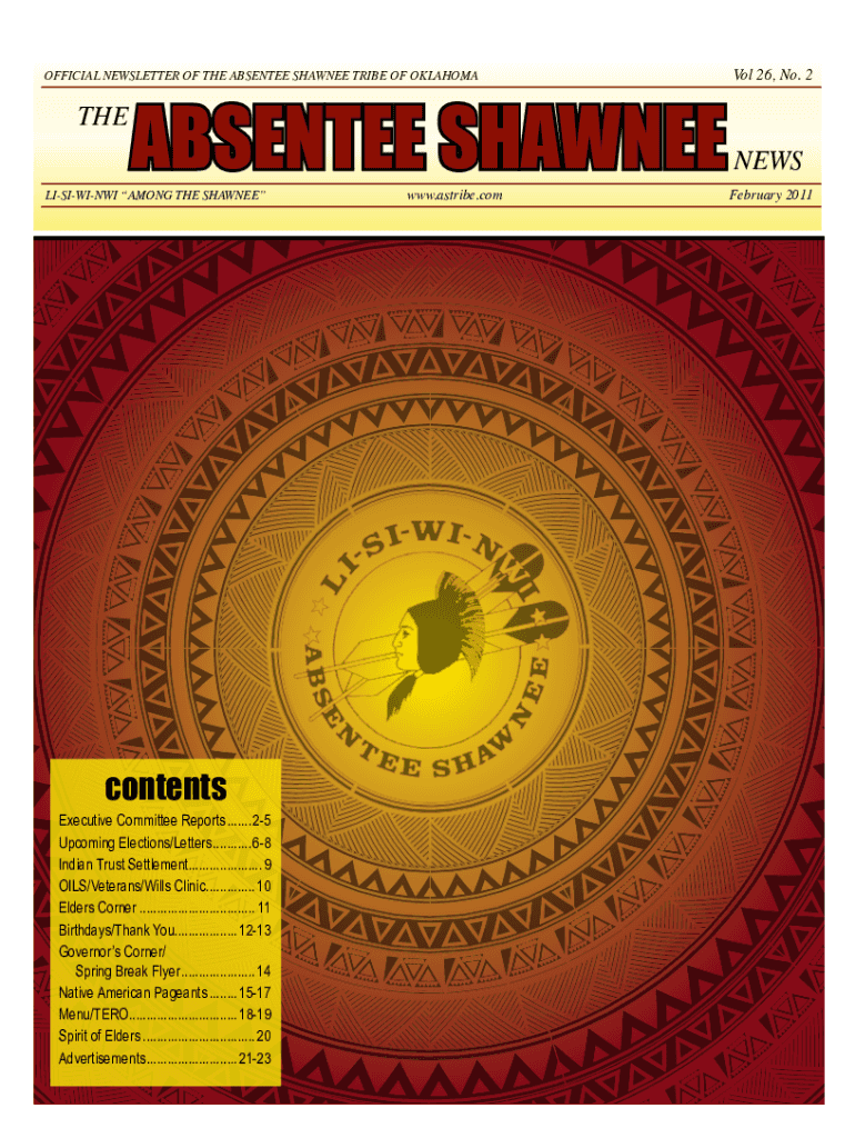 Fillable Online www.legendsofamerica.comabsentee-shawnee-tribeAbsentee ...
