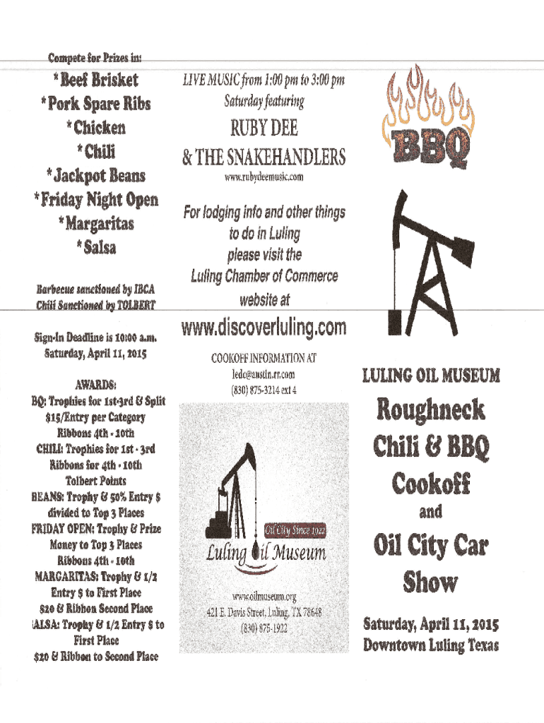 Fillable Online Pork Spare Rib - Menu - Hill Country Barbecue Market ...