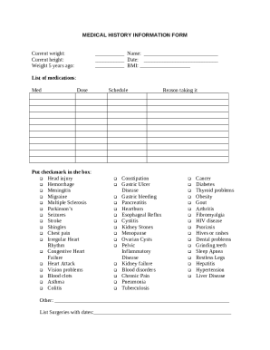 PDF Template for The History of Present Illness - USF Health Doc ...