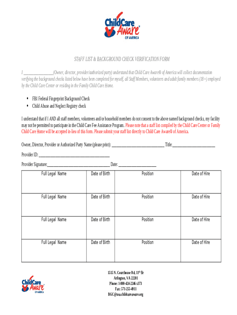 ocfs.ny.govprogramschildcareProvider Background ChecksDivision of Child ...