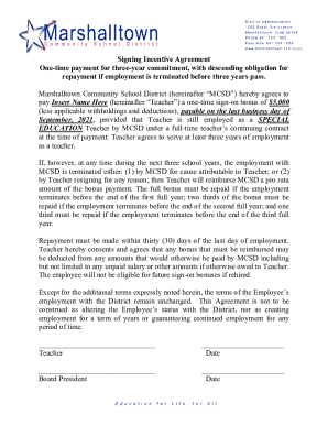 Fillable Online www.template.netbusinessagreements9+ Incentive ...