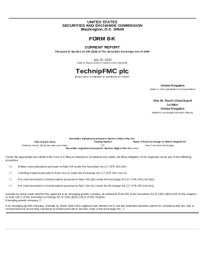 technipfmc.gcs-web.com fr node0001681459-20-000101 8-K Technip FMC Doc Template | pdfFiller