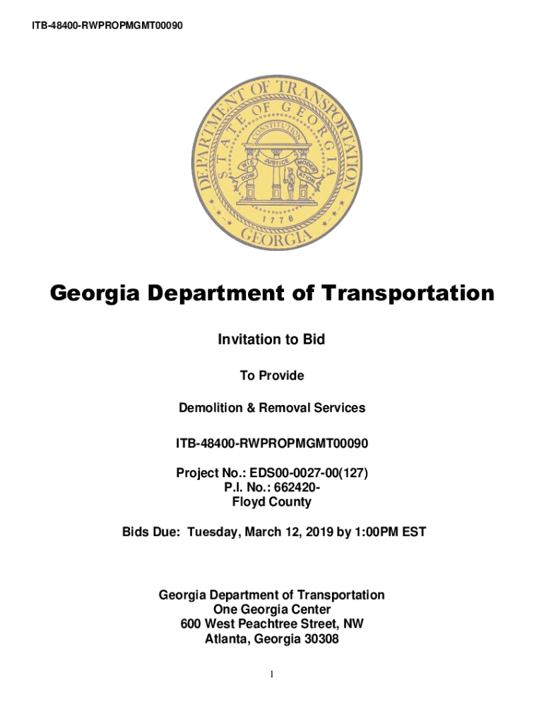 Fillable Online ssl.doas.state.ga.us PRSapp bid-documentsGeorgia Department of Transportation ...