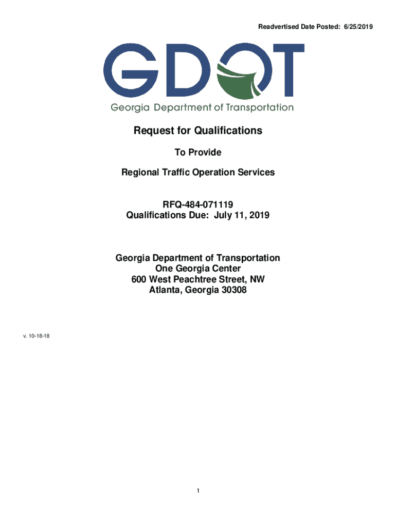 Fillable Online ssl.doas.state.ga.usPRSappbid-documentsRequest for Qualifications Fax Email ...