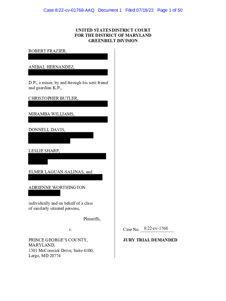 Fillable Online CLASS ACTION COMPLAINT AND DEMAND FOR JURY TRIAL Fax Email Print - pdfFiller