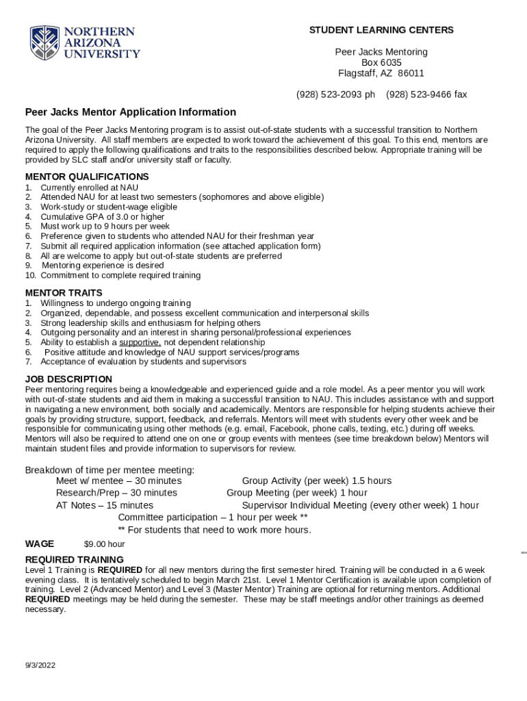 in.nau.edupeer-jacksmentoringStudent Affairs Mentoring ProgramsPeer Jacks - home nau Doc ...