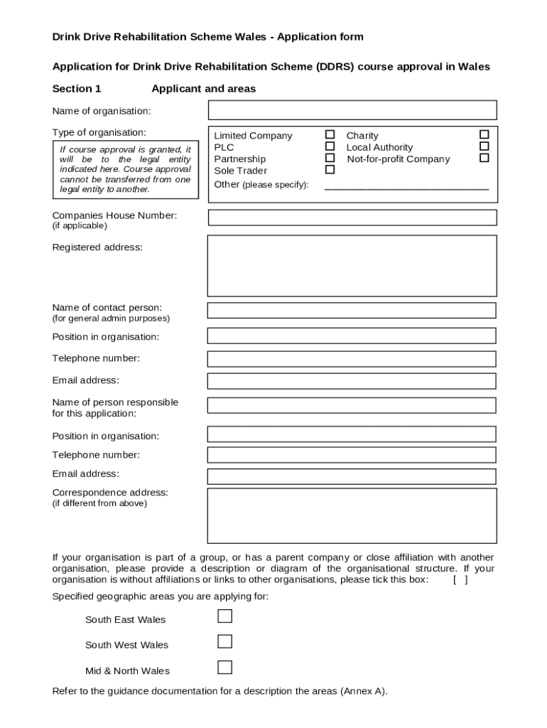 Drink Drive Rehabilitation Scheme: application Doc Template | pdfFiller