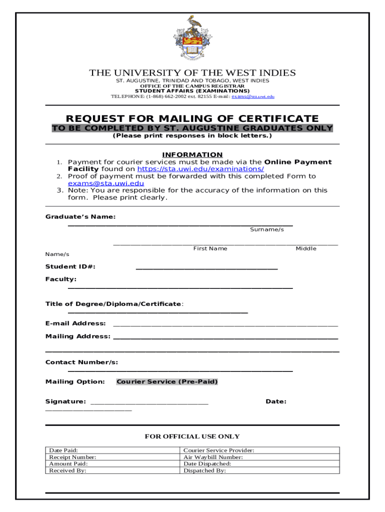 sta.uwi.eduUWI St. AugustineThe University of The West Indies, St ... - sta uwi Doc Template ...