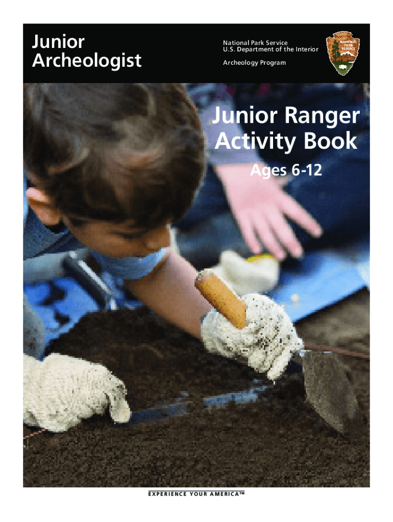 Fillable Online www.nps.gov subjects archeologyJunior Ranger Activity ...
