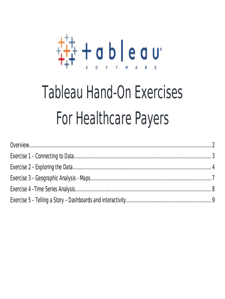 Tableau Exercise FilesHealthDataVizStep 1: Connect to a sample data ...