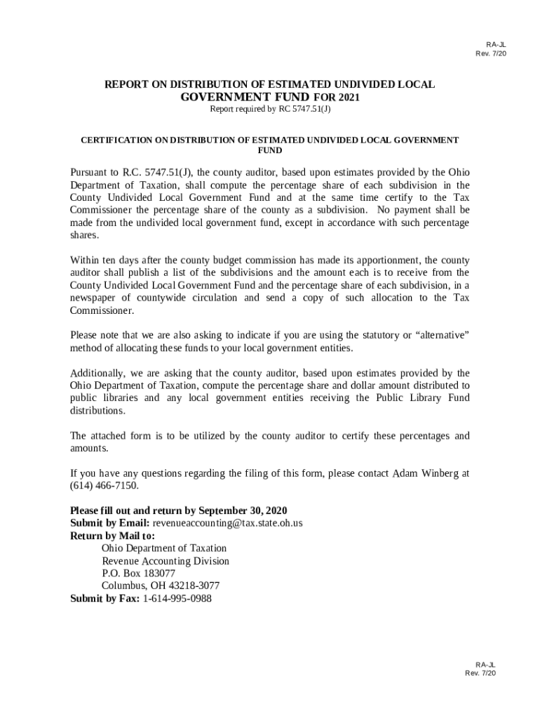 culgf 2022 est July 2021 - Ohio Department of Taxation - tax ohio Doc ...