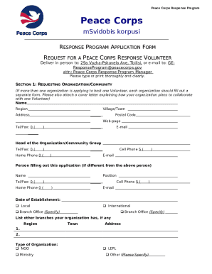 omb.reportagency0420Peace Corps PEACE - Registration and s - files ...