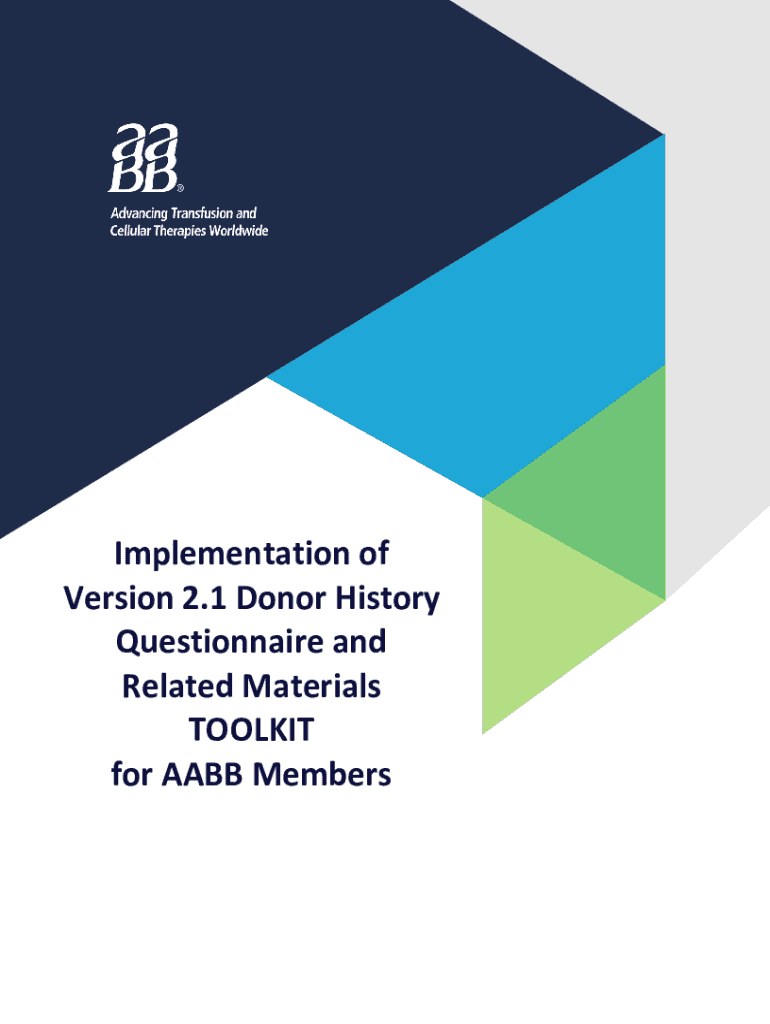 Fillable Online www.aabb.orgdocsdefault-sourceImplementation of Version ...