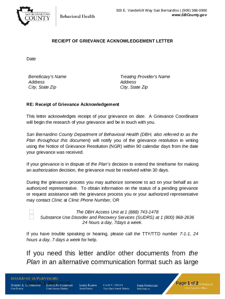 www.pdffiller.com572784713--RECEIPT-OF-APPEALRECEIPT OF APPEAL ACKNOWLEDGEMENT LETTER Doc ...