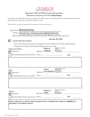 Fillable Online This document is intended to support the documentation ...