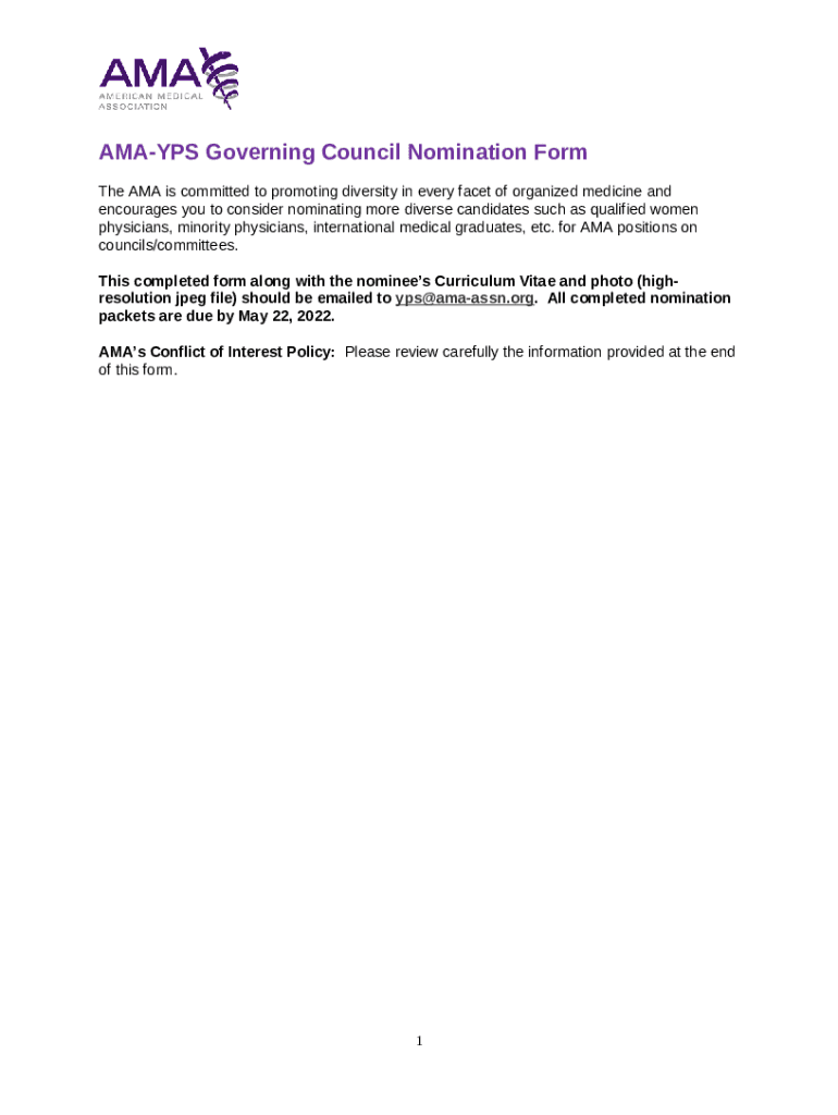 www.ama-assn.orgsystemfilesAMA-YPS Governing Council Nomination Doc ...