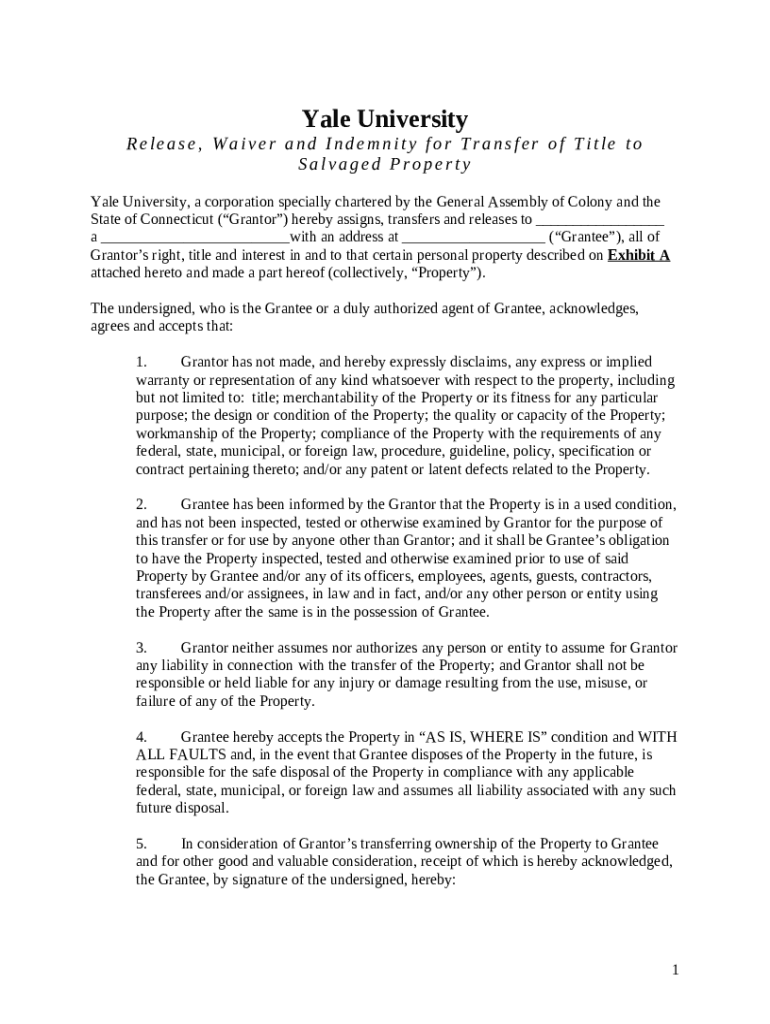 Welcome to It's Your Yale - Yale University Doc Template | pdfFiller