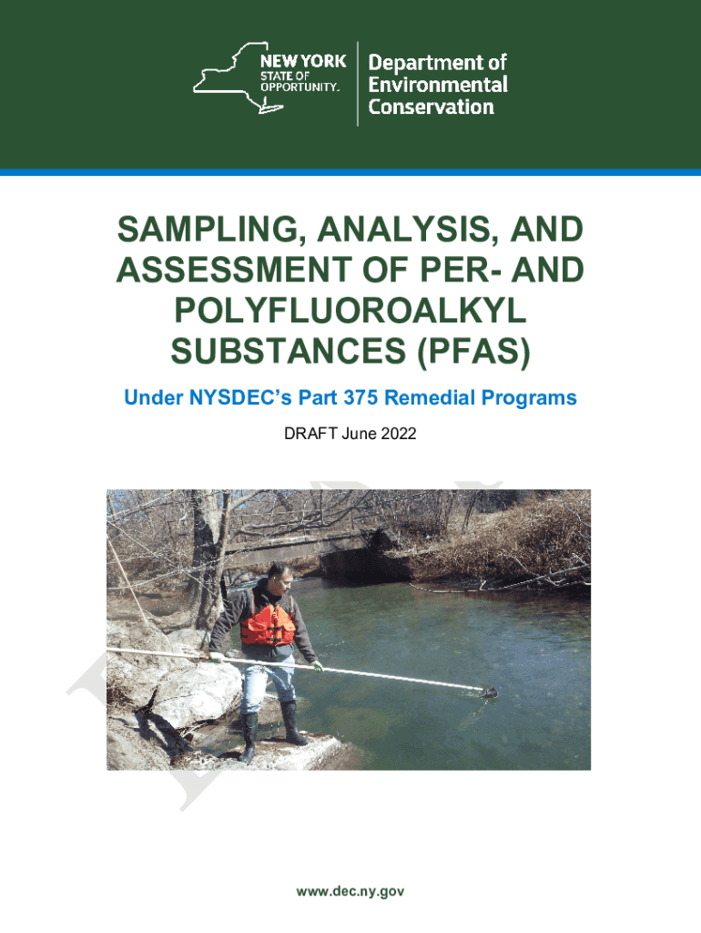 Fillable Online (Draft) Sampling, Analysis and Assessment of per and ...