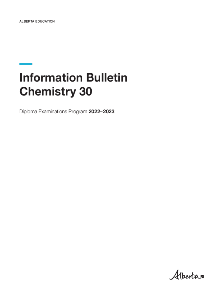 Fillable Online Science 30 Diploma Examinations Program 2021-2022 ...