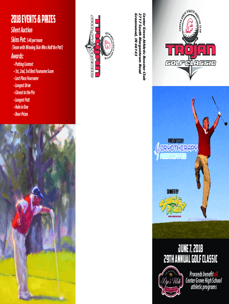 Fillable Online Fore! 7 Great Charity Golf Outing Games for Your ...